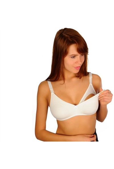 Ships Baby Emzirme Sütyeni 100 Beden Krem