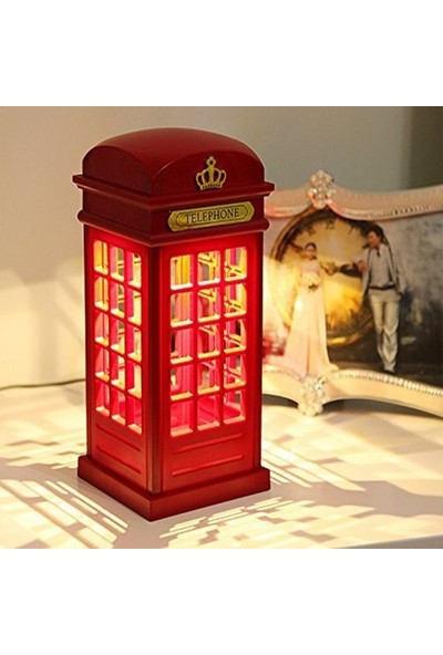 Hepsi Dahice Telefon Kulübesi Londra Dokunmatik Gece Lambası Hepsi Dahice Telefon Kulübesi Londra Dokunmatik Gece Lambası