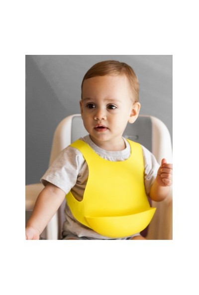 OiOi Silikon Önlük-Sarı