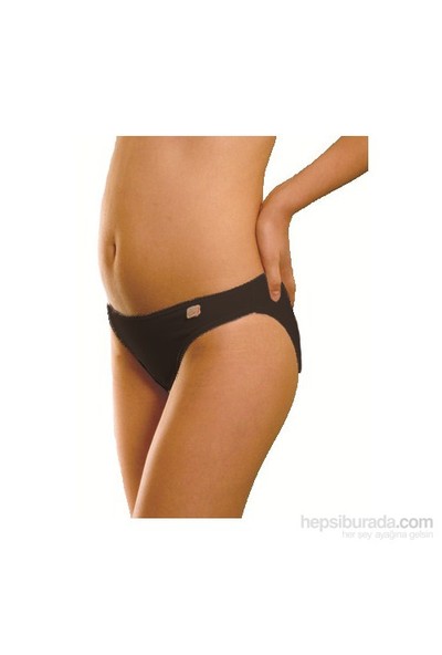 Elija Göbek Altı Tekli Hamile Külodu / Siyah