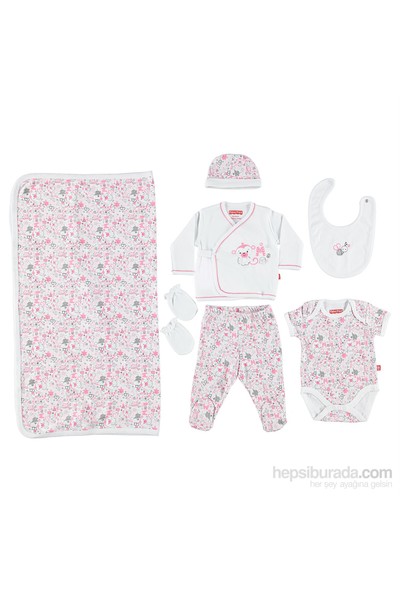 Fisher Price Sevimli Maymun 8Li Hastane Çıkışı - Pembe