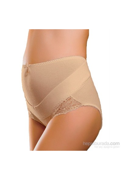 Elija Karın Destekleyici Bantlı Külot / Ten