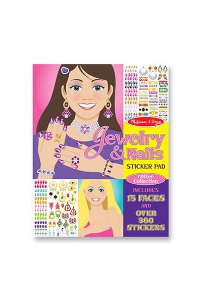 Melissa & Doug Çıkartma Kitabı Takılar & Ojeler Melissa & Doug Çıkartma Kitabı Takılar & Ojeler