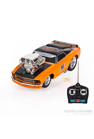 Süper 5 Uzaktan Kumandalı 1:16 Şarjlı Yarış Arabası, Turuncu