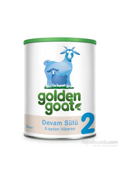 Golden Goat 2 Keçi Sütü Bazlı Devam Sütü 400 gr Golden Goat 2 Keçi Sütü Bazlı Devam Sütü 400 gr