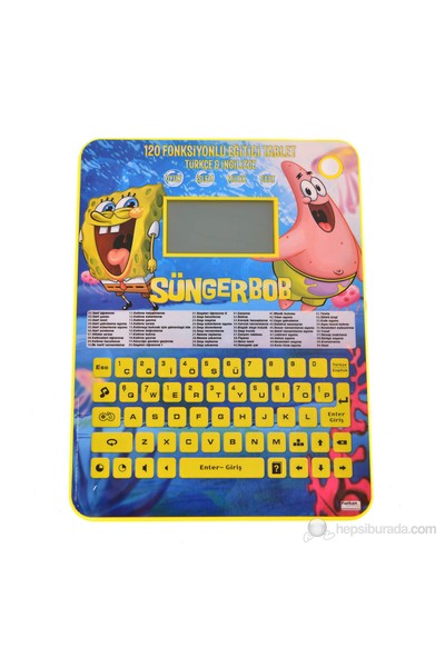 Furkan Sünger Bob Ekranlı Eğitici Tablet (120 Fonksiyon)