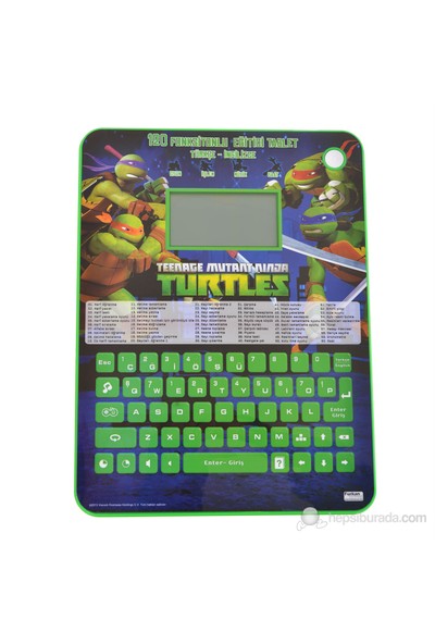 Furkan Ninja Turtles Ekranlı Eğitici Tablet (120 Fonksiyon) Furkan Ninja Turtles Ekranlı Eğitici Tablet (120 Fonksiyon)