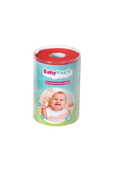 Baby Touch Tek Kullanımlık Rulo Mama Önlüğü (20 Adet)