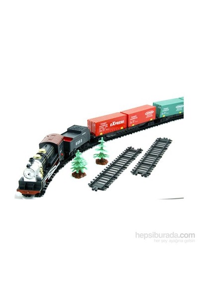 Vardem Konteynır Taşıyan Işıklı Tren