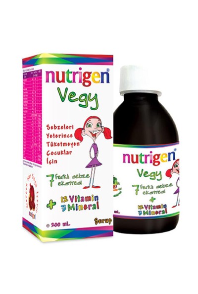Nutrigen Vegy Şurup Narlı