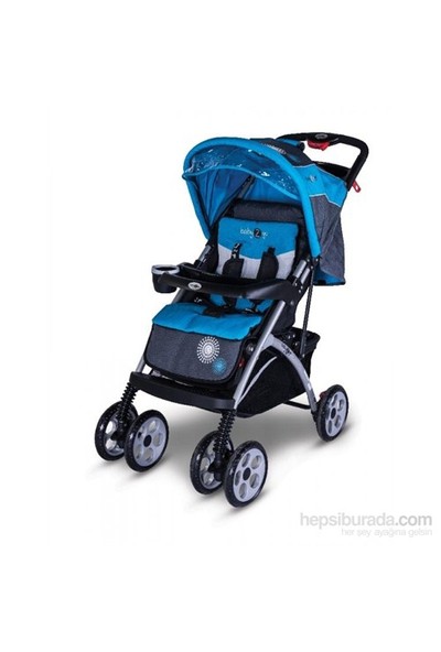 Baby2go 8803 Limo Bebek Arabası - Mavi Baby2go 8803 Limo Bebek Arabası - Mavi