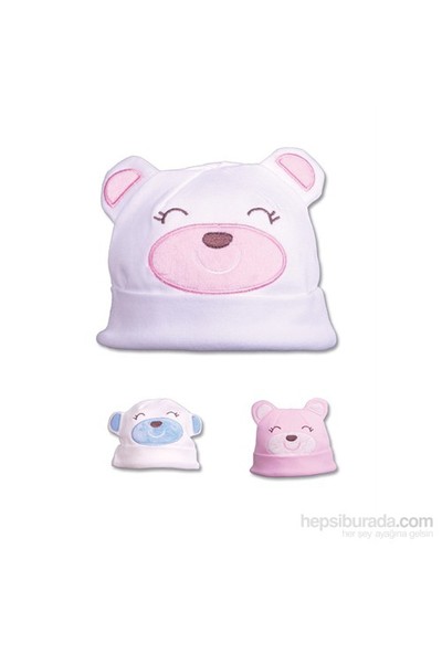 Sevi Bebe Ayıcıklı Şapka