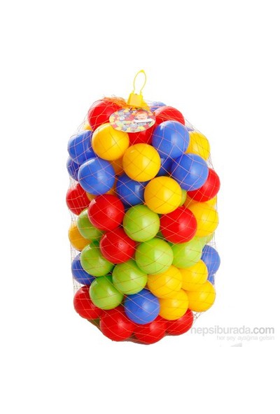 Pilsan Oyun Havuz Topu 7 cm / 100'lü Fileli Pilsan Oyun Havuz Topu 7 cm / 100'lü Fileli