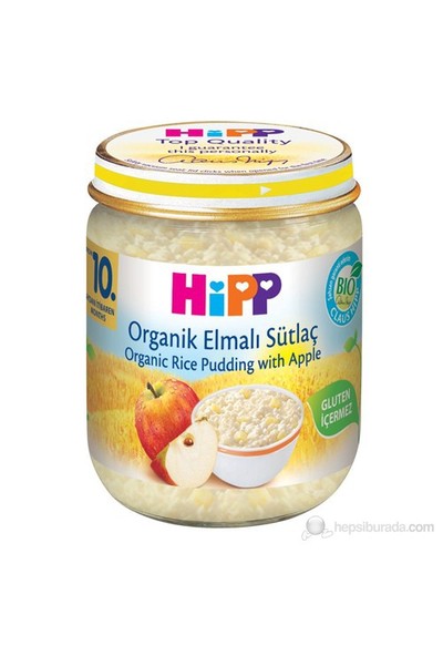 Hipp Organik Elmalı Sütlaç 200 gr