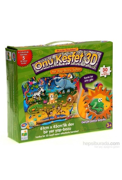 Pal Onu Keşfet 3D Safari 3+ Pal Onu Keşfet 3D Safari 3+