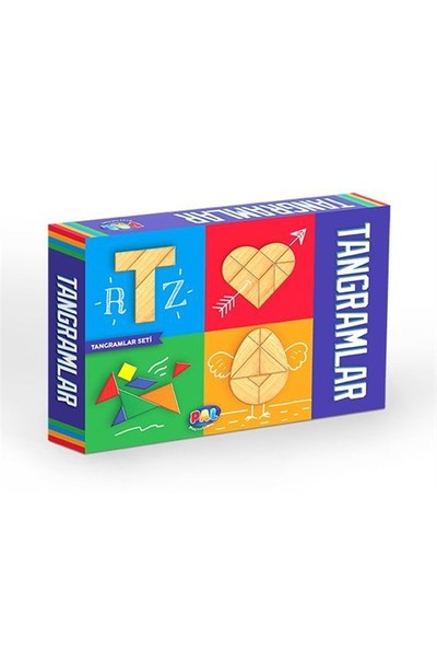 Pal Tangramlar Geometrik Şekiller Seti