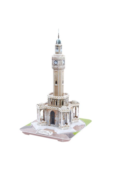 Cubic Fun 3D 61 Parça Puzzle İzmir Saat Kulesi