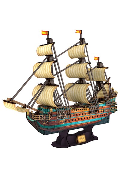 Cubic Fun 3D 248 Parça Puzzle San Felipe