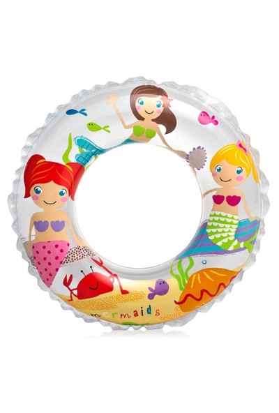 İntex Deniz Kızı Figürlü 61 Cm Çocuk Can Simidi İntex Deniz Kızı Figürlü 61 Cm Çocuk Can Simidi
