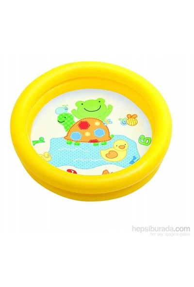 İntex 59409 İki Boğumlu Sarı Renk Bebek Havuzu İntex 59409 İki Boğumlu Sarı Renk Bebek Havuzu