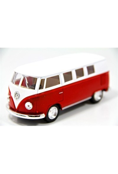 Kinsmart 1962 Volksvagen Minibüs (Kırmızı) 1:32 Metal Oyuncak Kinsmart 1962 Volksvagen Minibüs (Kırmızı) 1:32 Metal Oyuncak