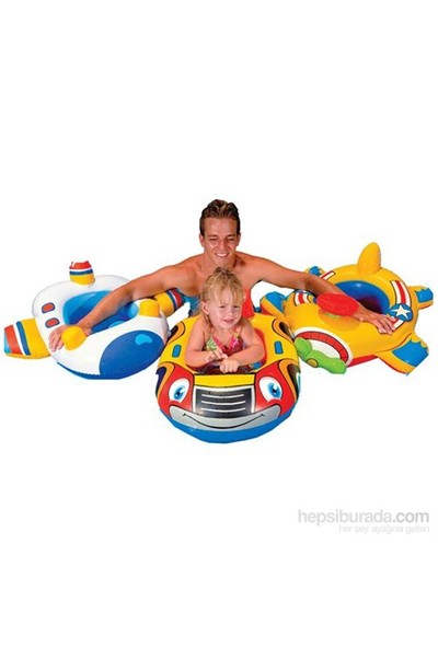 İntex Hayvan Figürlü Ayak Geçmeli Simit (3 Asorti)