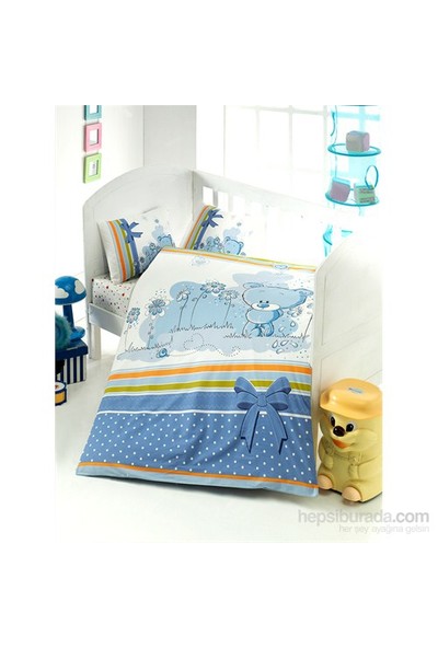 Victoria Abaküs Ranforce Bebek Nevresim Takimı Bear Victoria Abaküs Ranforce Bebek Nevresim Takimı Bear