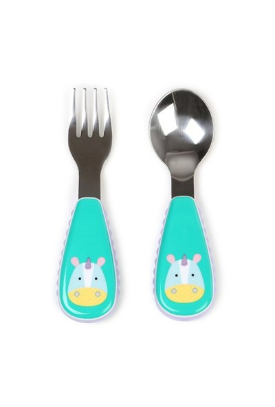Skip Hop Çatal Kaşık Seti Tekboynuz