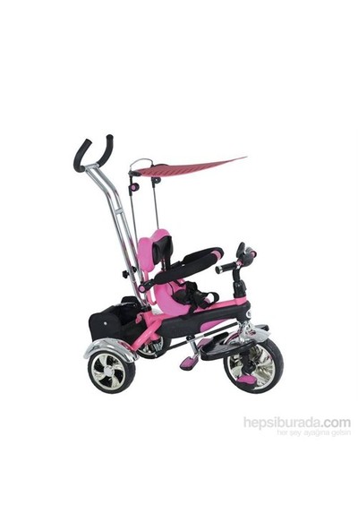 Babyhope Bh-9500 Star Ebeveyn Kontrollü Şişme Eva Tekerlekli Tricycle Üç Teker Bisiklet Pembe Babyhope Bh-9500 Star Ebeveyn Kontrollü Şişme Eva Tekerlekli Tricycle Üç Teker Bisiklet Pembe