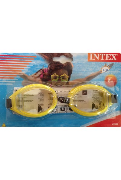 İntex Sarı Renkli Çocuk Havuz Gözlüğü (8 Yaş Üzeri) İntex Sarı Renkli Çocuk Havuz Gözlüğü (8 Yaş Üzeri)