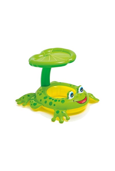 İntex Kurbaga Gölgelikli Bebe Flator 104x84 cm