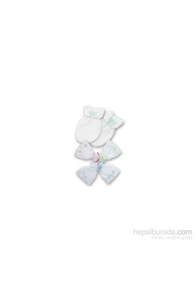 Sevi Bebe Tüllü Eldiven - Beyaz