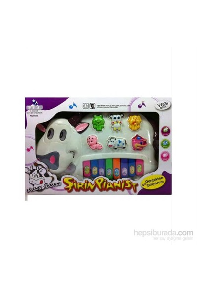 Vardem Işıklı Müzikli İnek Piyano Vardem Işıklı Müzikli İnek Piyano