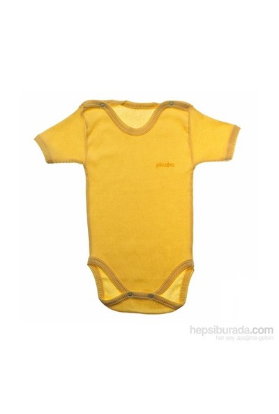 Picabo Yarım Kol Kaşkorse Body Sarı