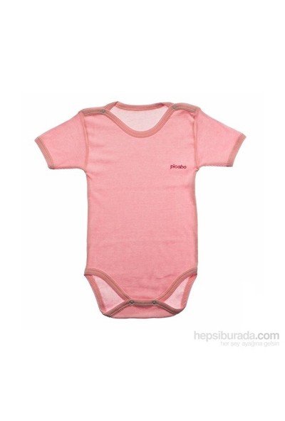 Picabo Yarım Kol Kaşkorse Pembe Body