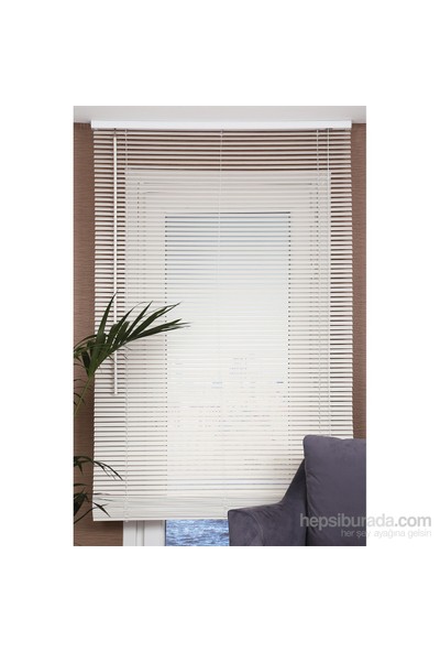 Comforsun 25 Mm Ahşap Jaluzi Perde Beyaz 60x200 Comforsun 25 Mm Ahşap Jaluzi Perde Beyaz 60x200