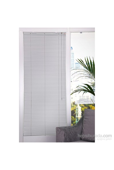 Comforsun 25 Mm Alüminyum Jaluzi Perde Mat Gri 60x200 Comforsun 25 Mm Alüminyum Jaluzi Perde Mat Gri 60x200