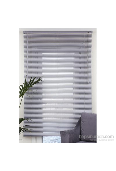 Comforsun 25 Mm Pvc Jaluzi Perde Gri 140x180 Comforsun 25 Mm Pvc Jaluzi Perde Gri 140x180