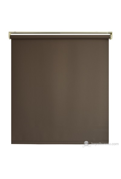 Comforsun Mat Stor Perde Koyu Kahve 80x200 Comforsun Mat Stor Perde Koyu Kahve 80x200