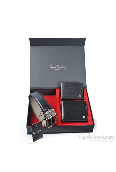 Pierre Cardin Kemer Kredi Kartlık ve Cüzdan Seti