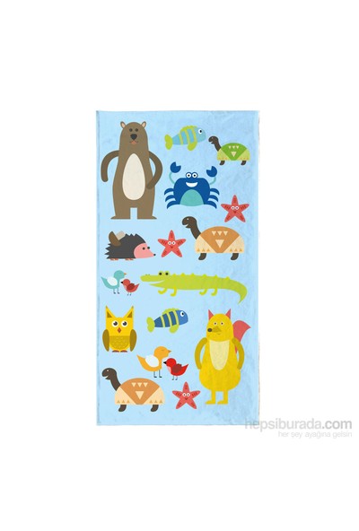 Ecemre Çocuk Plaj Havlusu 70 X 140 Cm Ecemre Çocuk Plaj Havlusu 70 X 140 Cm