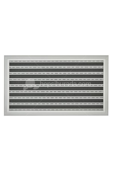 Desan - Fırça Fitilli Alüminyum Paspas - 38x60cm POWER MAT