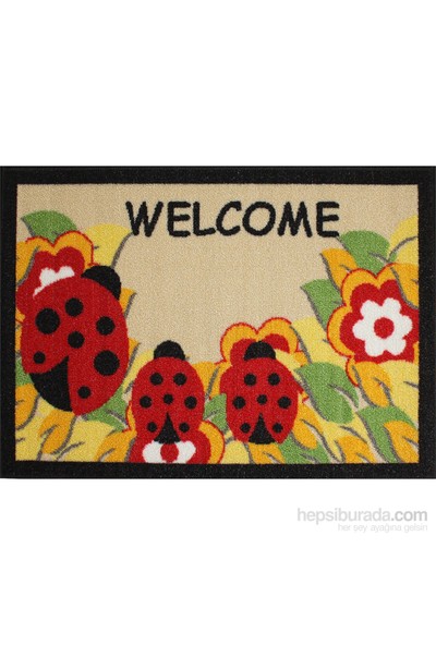 Samur Halı Smart Mat Ladybug 40X60 Cm
