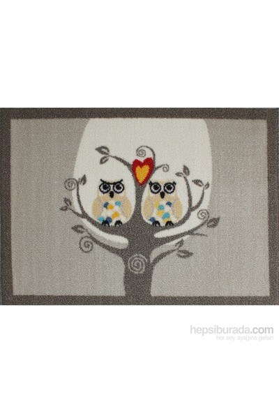 Samur Halı Smart Mat Owl 40X60 Cm Samur Halı Smart Mat Owl 40X60 Cm