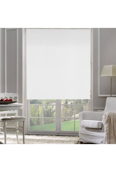 Taç Inova Kendini Temizleyen Mat Polyester Stor Perde Ekru