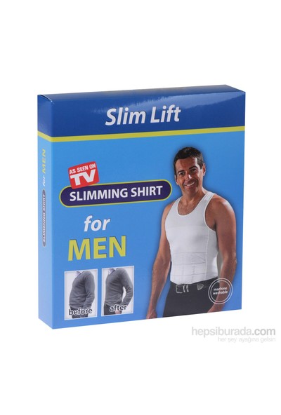 Slim Lift Atlet Tipi Dikişsiz Göbek Korsesi - Erkek Korse (Beyaz) Slim Lift Atlet Tipi Dikişsiz Göbek Korsesi - Erkek Korse (Beyaz)