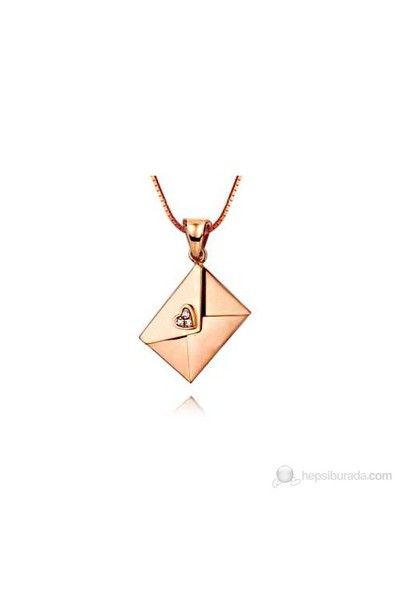eJOYA Aşk Mektubu Pırlanta Kolye MRS1054
