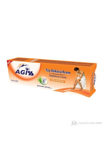 Agiss Tüy Dökücü Krem 100Ml (Kuru Ciltler) Agiss Tüy Dökücü Krem 100Ml (Kuru Ciltler)