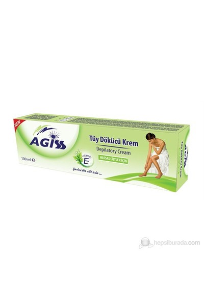 Agiss Tüy Dökücü Krem 100Ml (Hassas Ciltler)