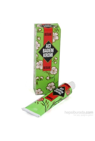 Bebak Acı Badem 70Gr Büyük Tüp Krem Bebak Acı Badem 70Gr Büyük Tüp Krem